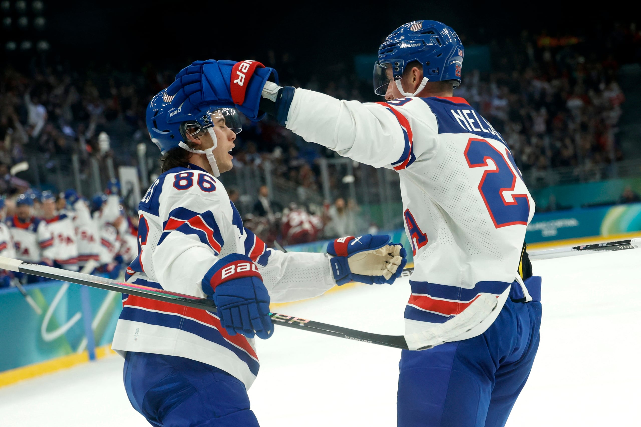 Jack Hughes channels Patrick Kane in USA win over Slovakia