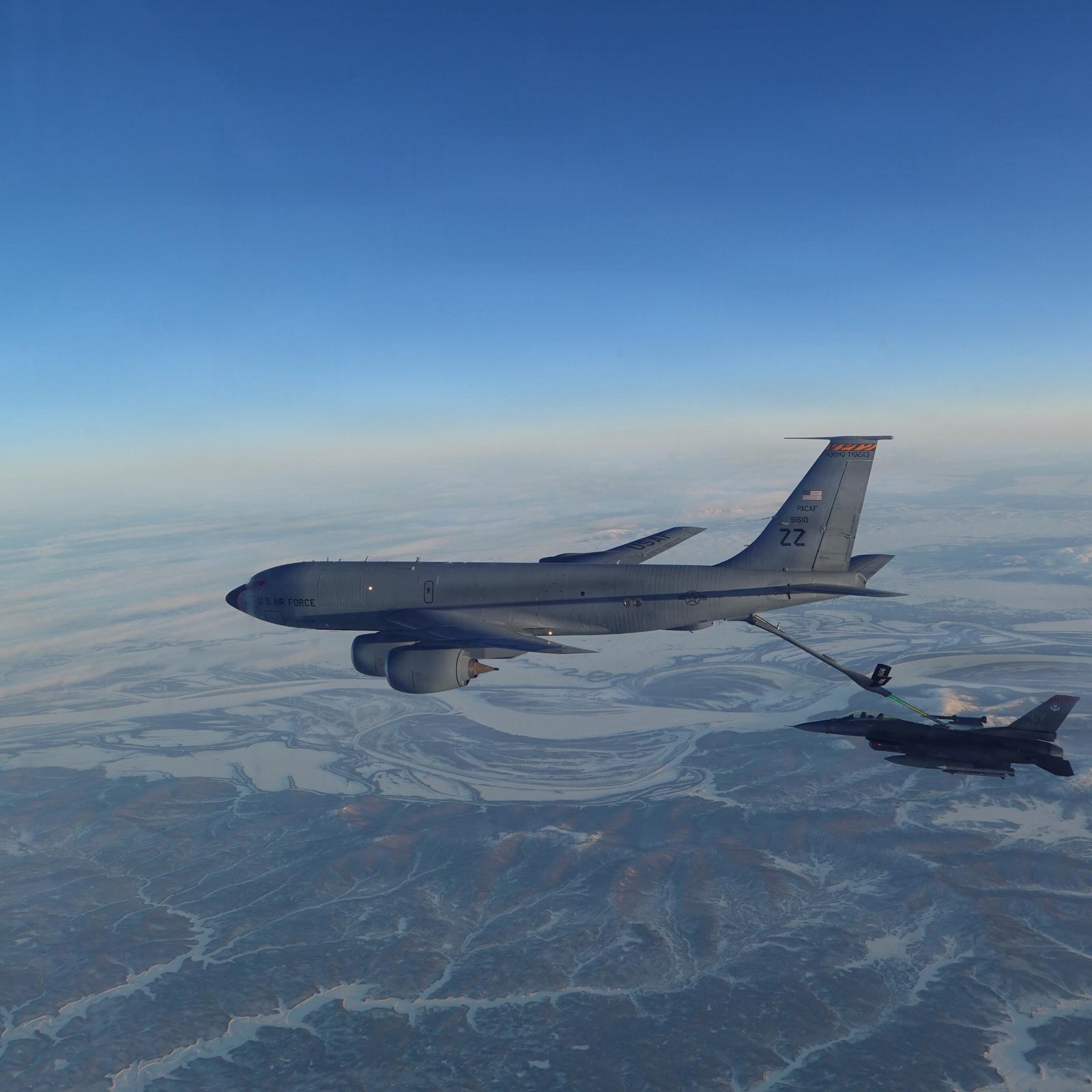 US fighter jets intercept Russian warplanes off Alaskan coast