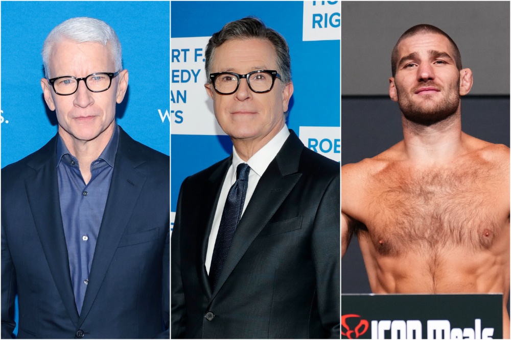 Anderson Cooper, Stephen Colbert and Sean Strickland draw scrutiny to ...
