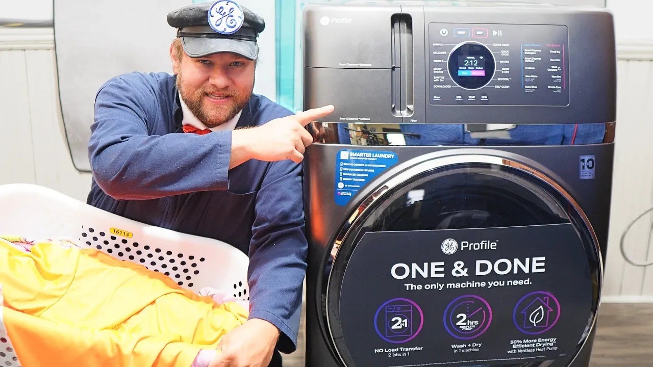 The best washer dryer ever? The ultimate GE 2-in-1 washer dryer combo ...