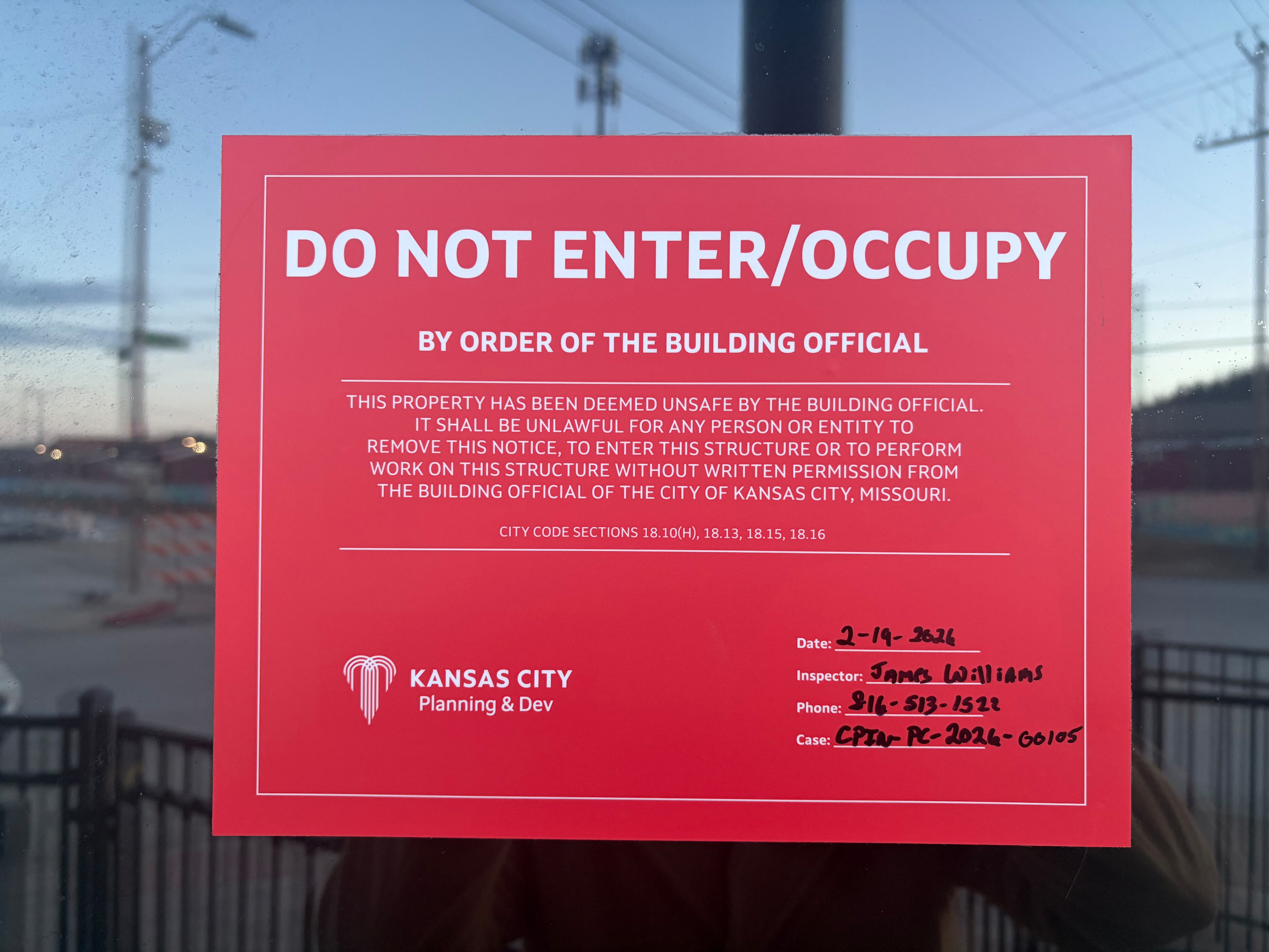 City cites lack of valid occupancy certificate, unpermitted ...