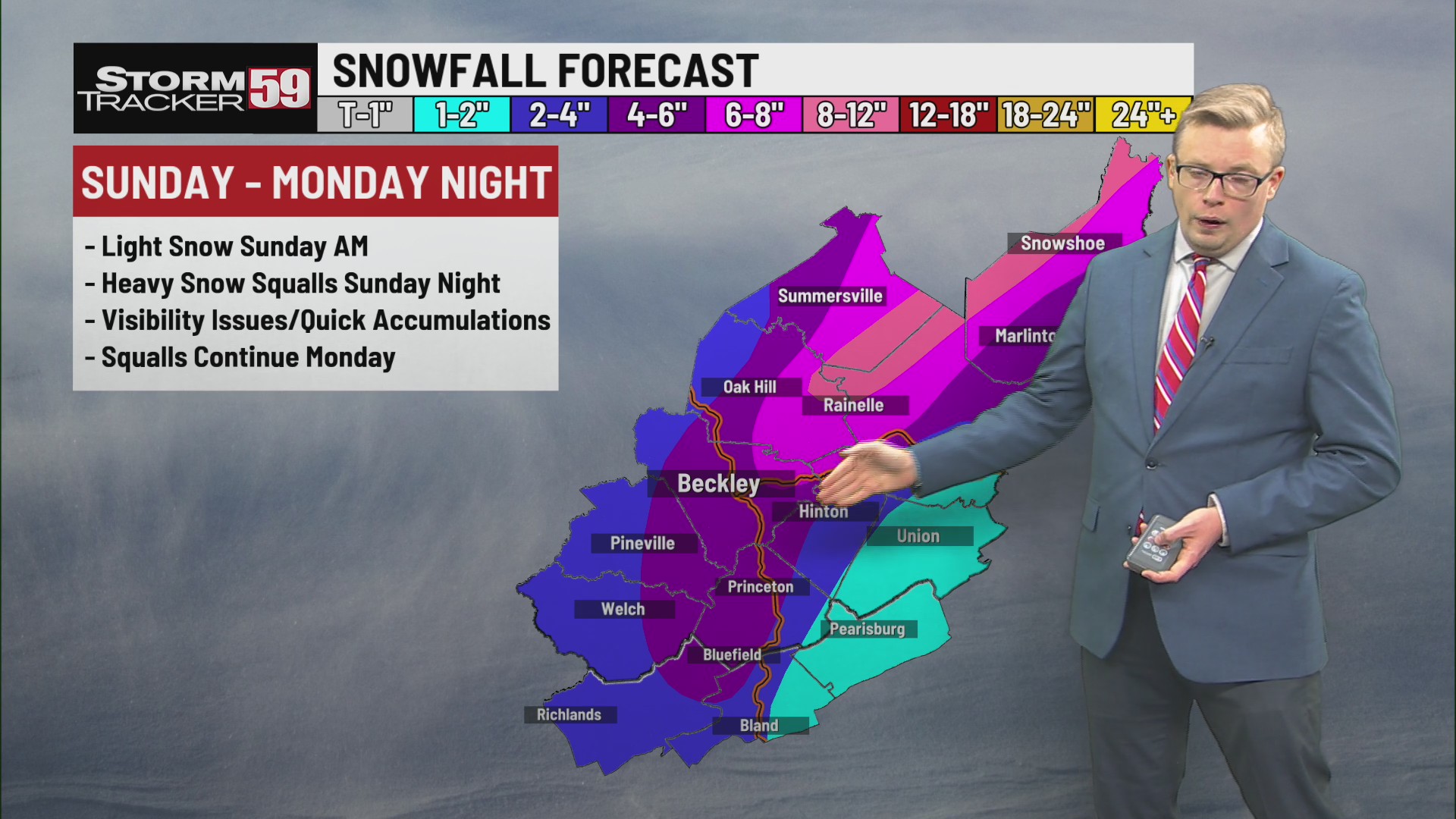 Significant snow on the way in WV - here's how much you can expect