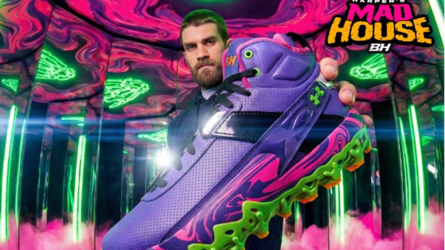 Bryce Harper unveils Under Armour Harper 10 'Madhouse'