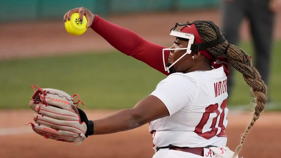 Alabama's power pitcher made FSU softball look like they have no shot ...