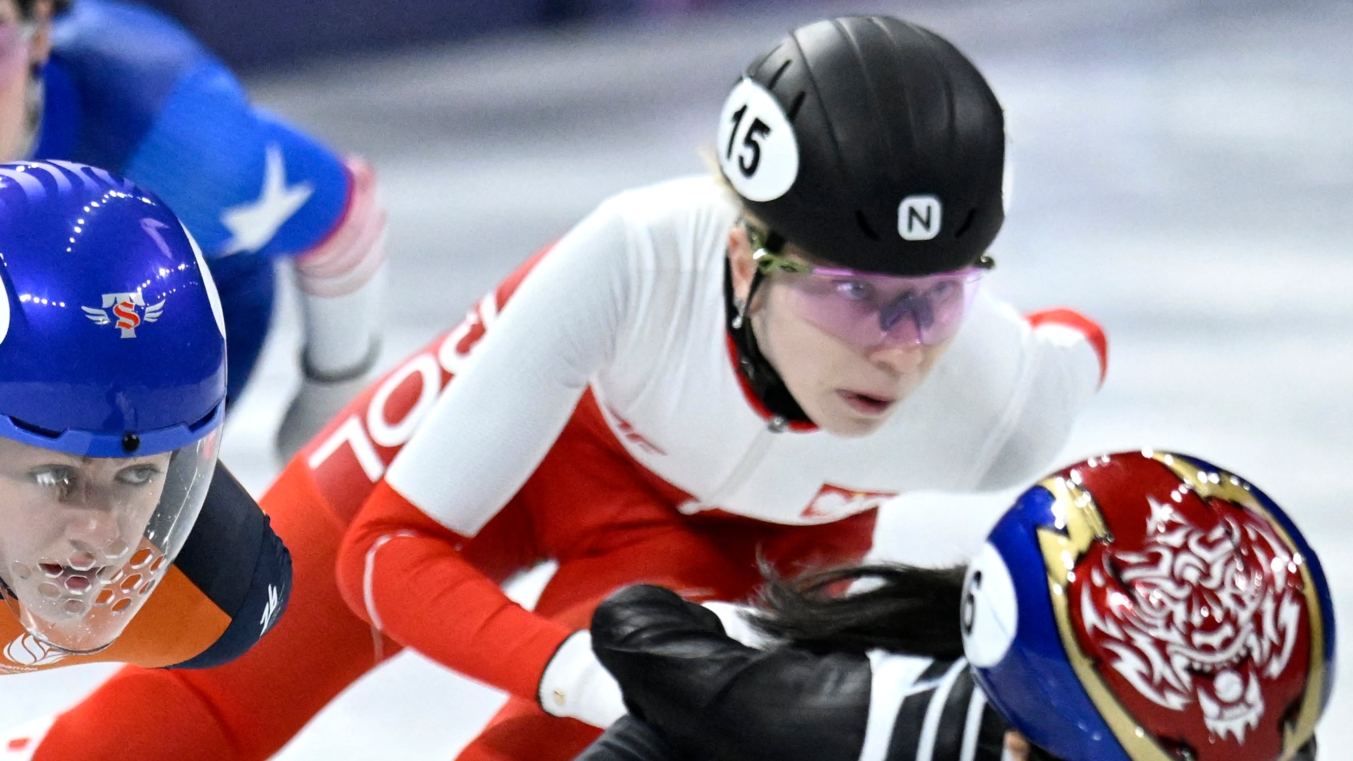 Olympian suffers gruesome face injury in icy wipeout