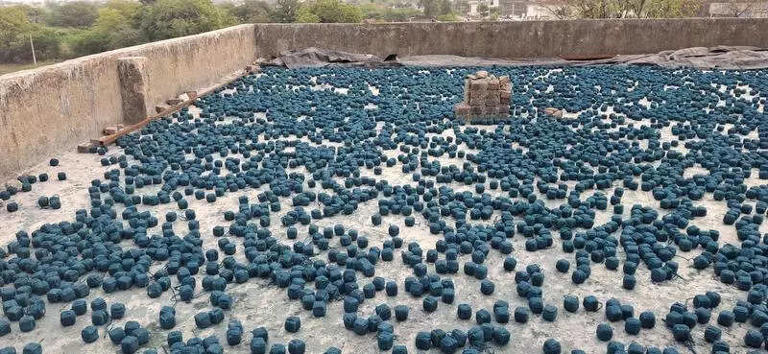 Illegal firecracker factory operating under warehouse seized in Baran ...