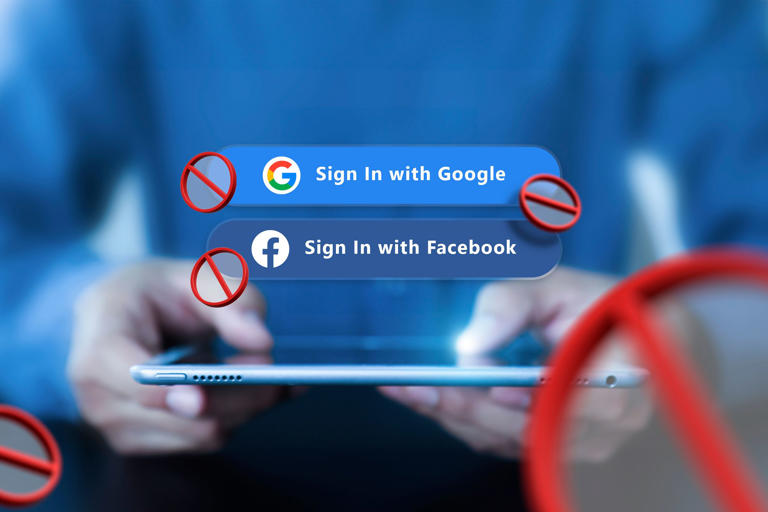 Why you shouldn't sign in with Google or Facebook