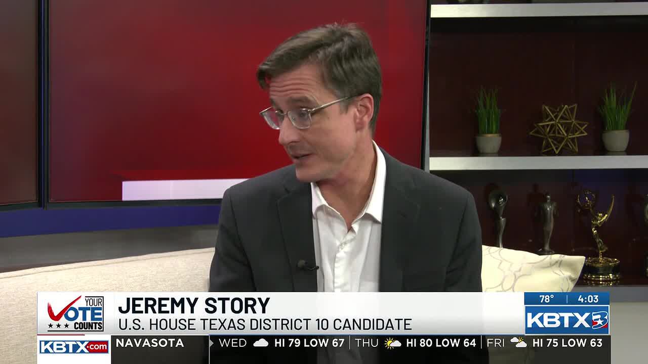 Republican Jeremy Story seeks US House District 10 seat