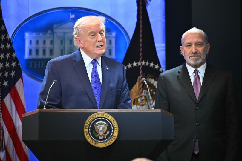 Donald Trump repeats bizarre 'kissing' story while fuming over tariff ...