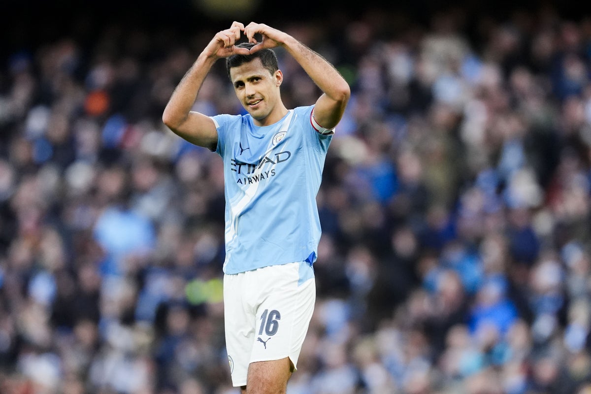 Rodri came back too early from knee injury, admits Guardiola
