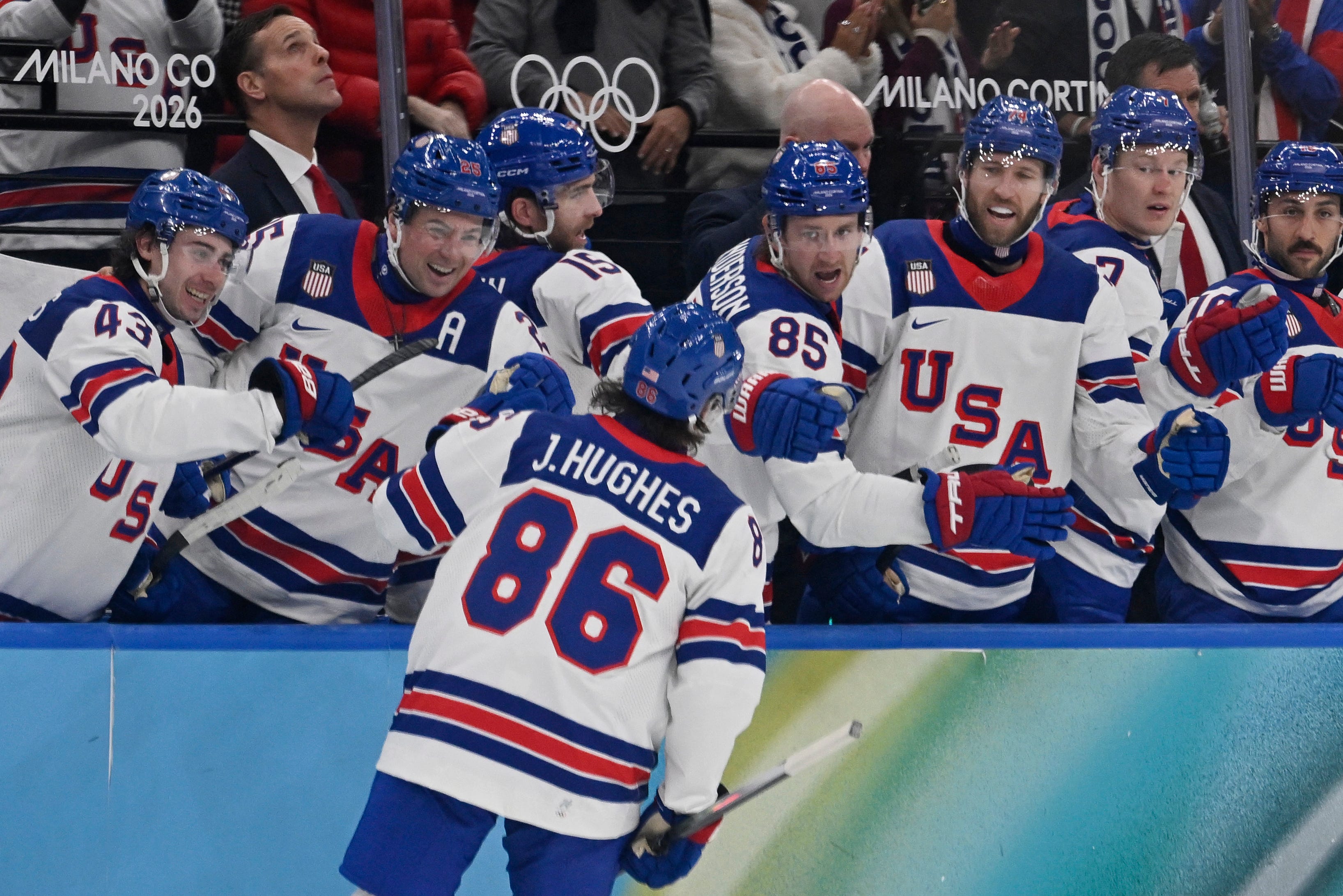 See Jack Hughes score beautiful goal for Team USA hockey vs Slovakia