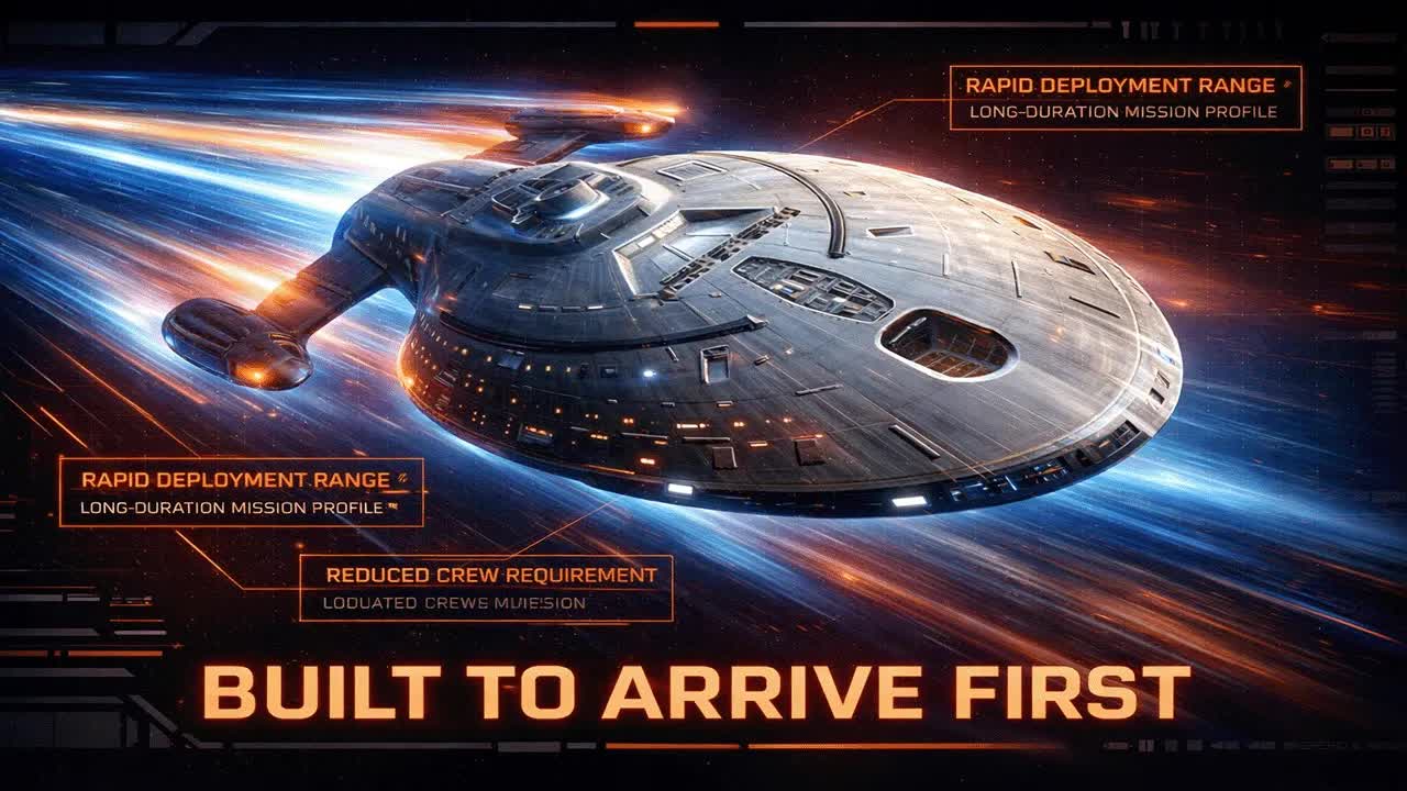 The Intrepid class - fast enough to reach the next war