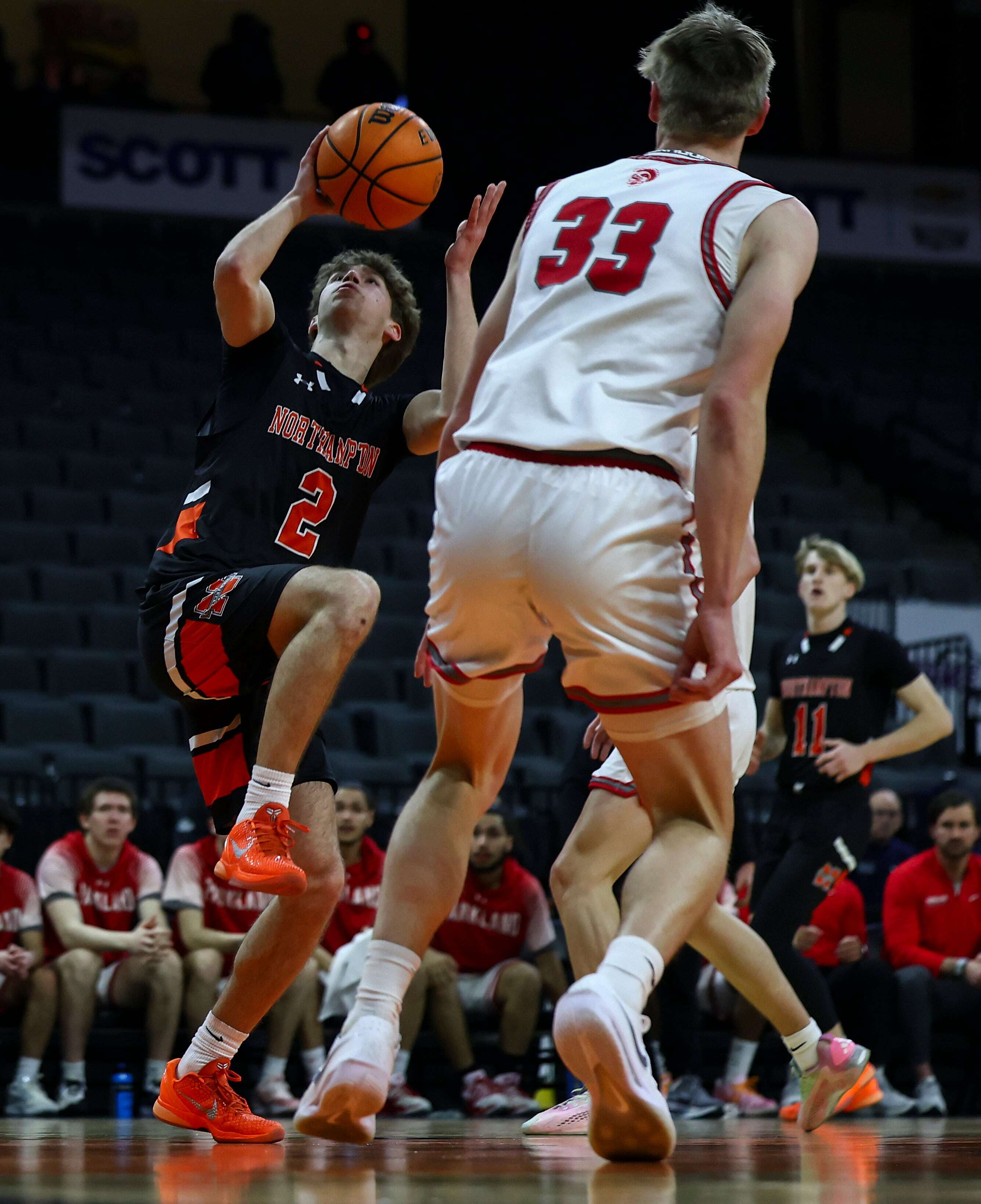 Banner night: Walakovits wills Northampton boys basketball past ...
