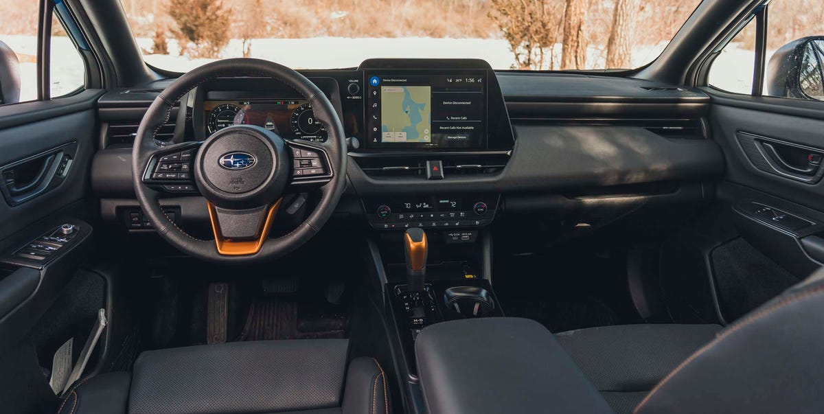 Take a look inside the 2026 Subaru Outback Wilderness