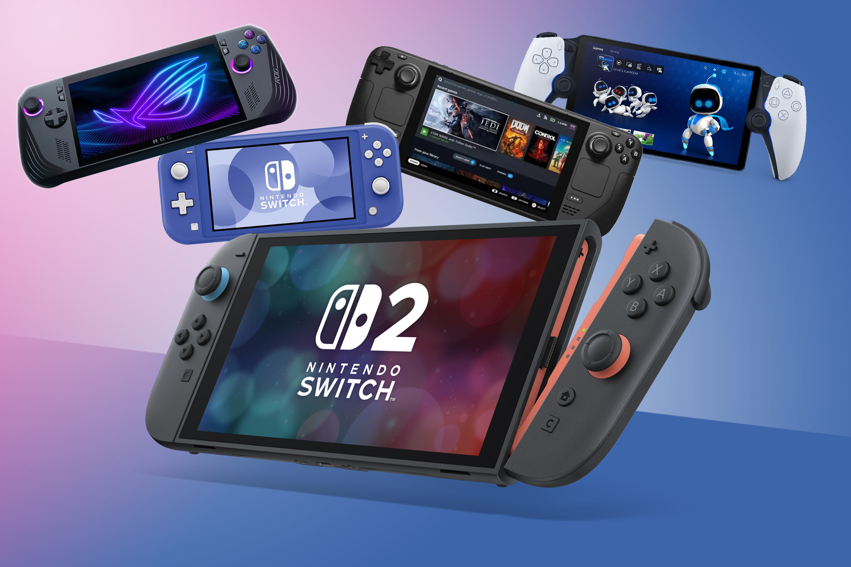 Best handheld gaming consoles in 2026 including Nintendo Switch, Steam ...