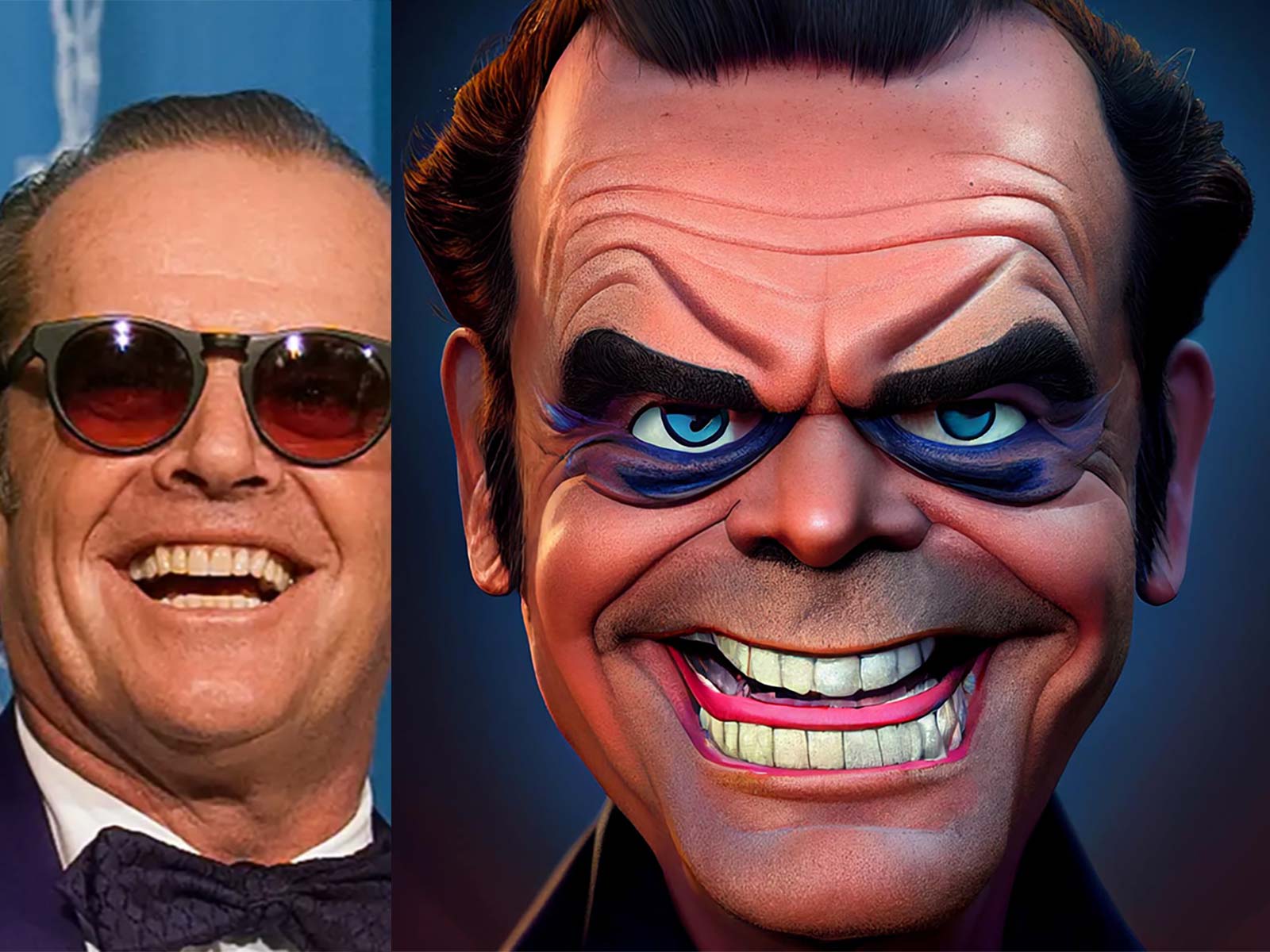AI imagined these stars as classic animated villains -- and the results ...