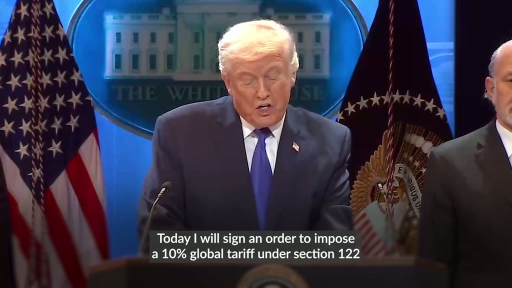 Trump announces new 10% 'global tariff' after Supreme Court strikes ...