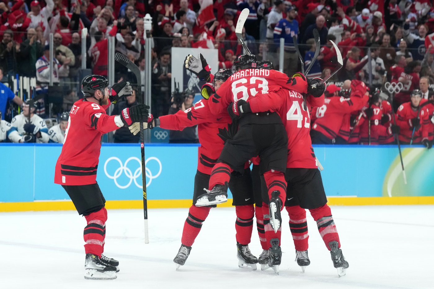 Canada advances to Olympic men's hockey final with wild 3-2 win over ...