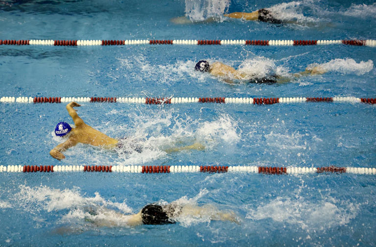 Swimming photos: District 11 2A championships, Feb. 20, 2026