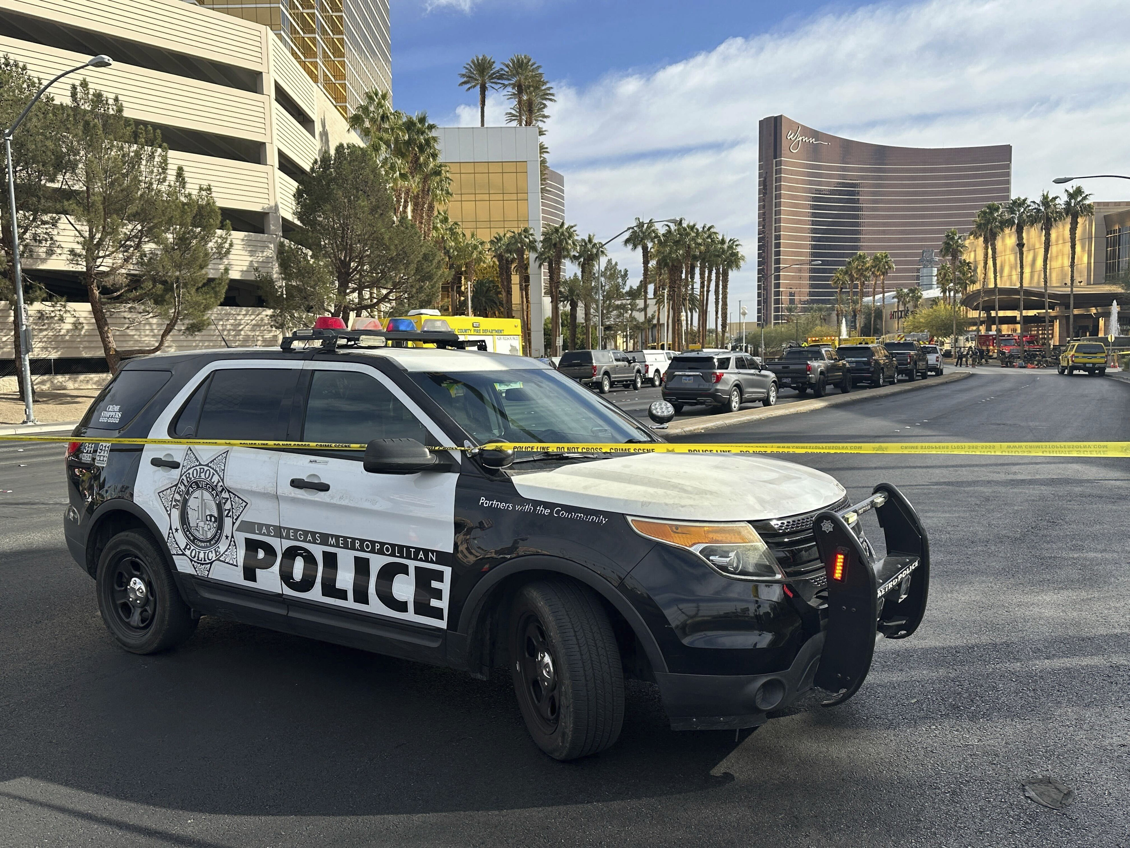 Las Vegas police probe substation ramming as possible terrorism