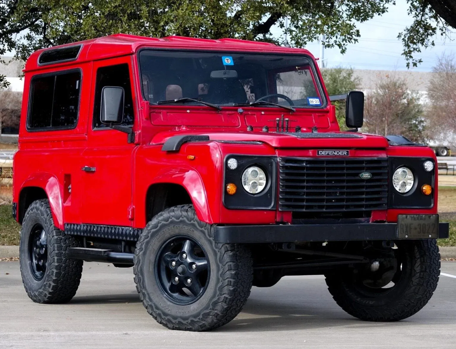 1988 Land Rover Defender 90 rebuilt with Mercedes turbodiesel capable ...