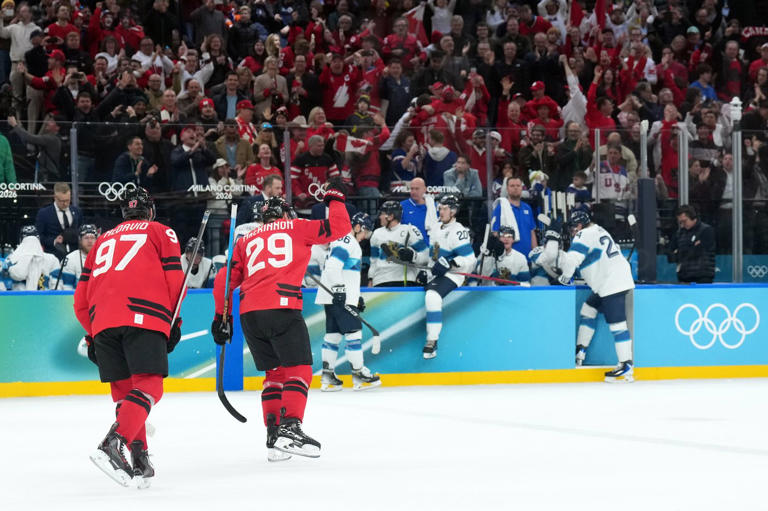 Canada Advances To Olympic Men S Hockey Final With Wild 3 2 Win Over