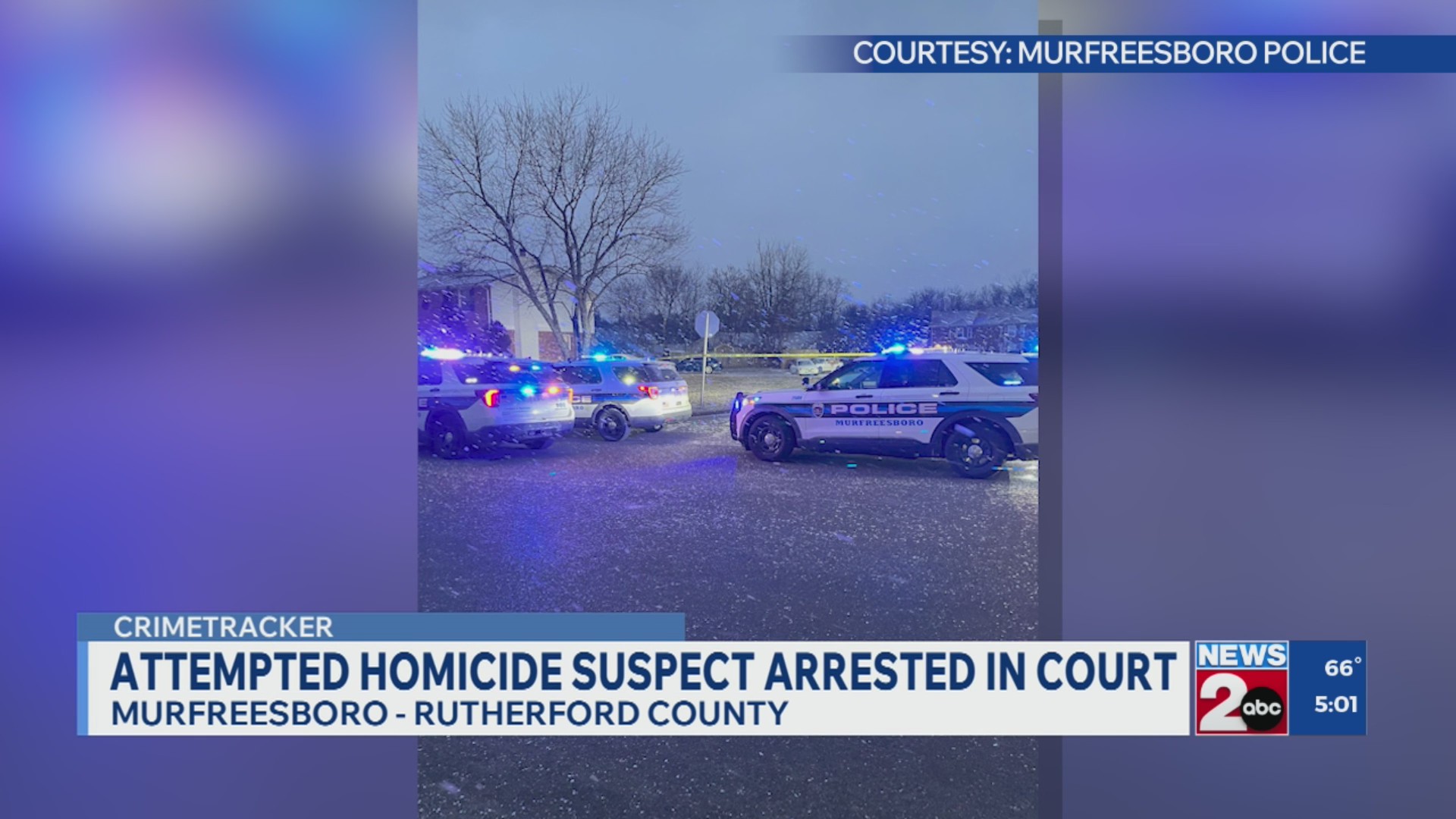 Murfreesboro shooting suspect arrested after court appearance