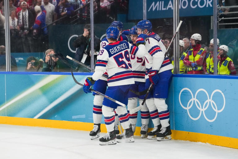 USA crushes Slovakia to set up 'battle of the ages' Olympics showdown ...
