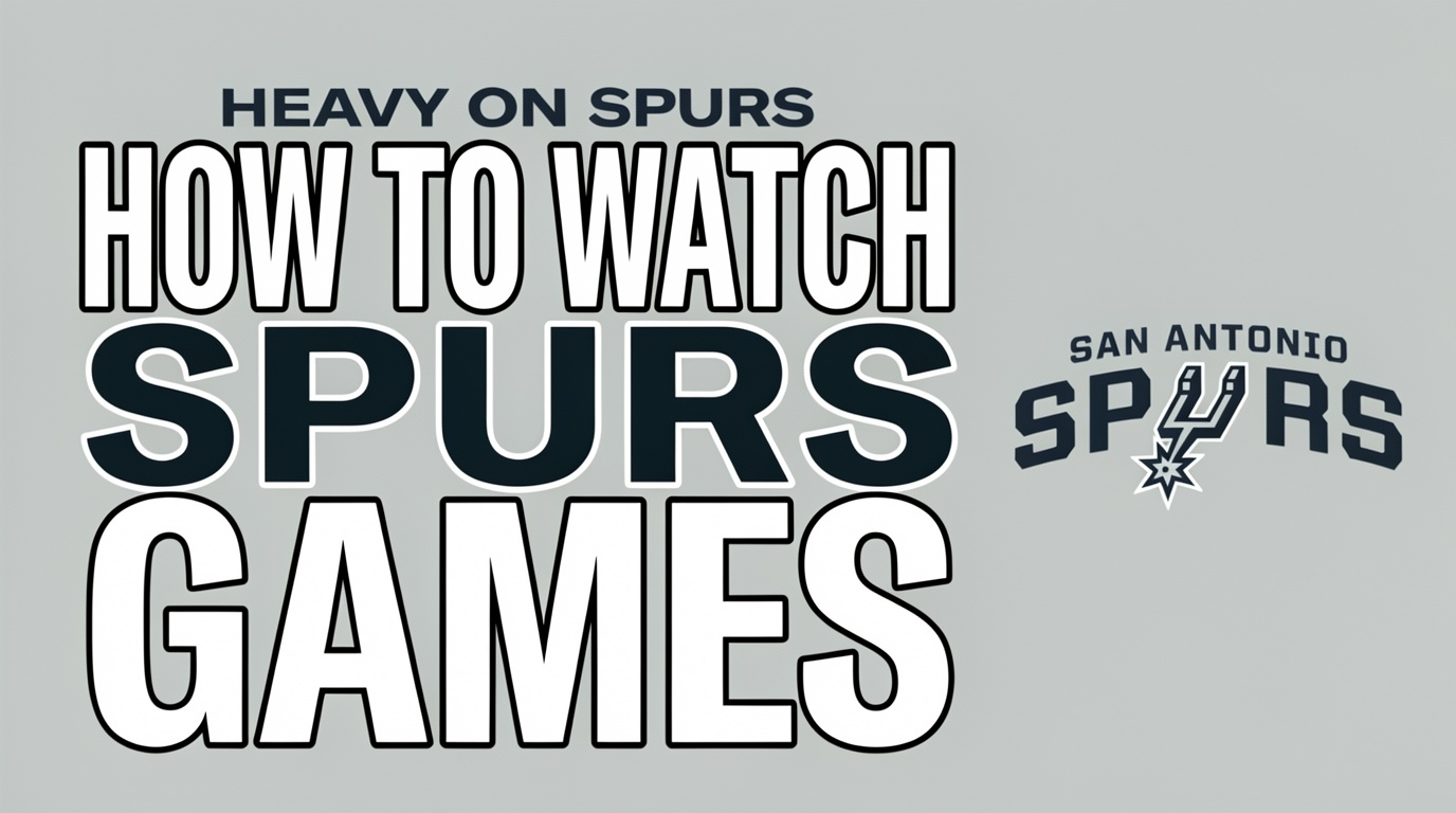 How to watch Spurs games without cable in 2026