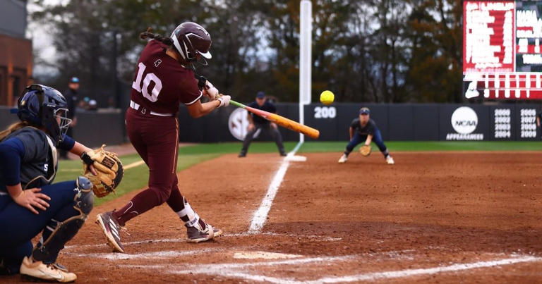 No. 13 Bulldog softball team takes first loss in doubleheader split