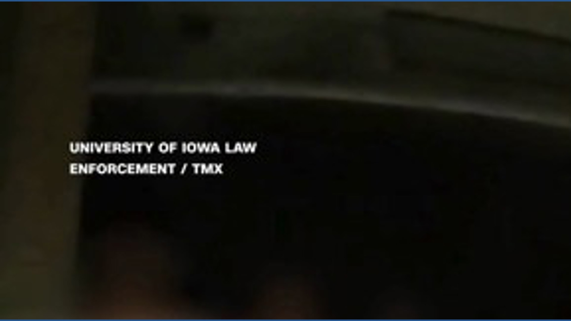 Newly released body cam video by the University of Iowa shows an ...