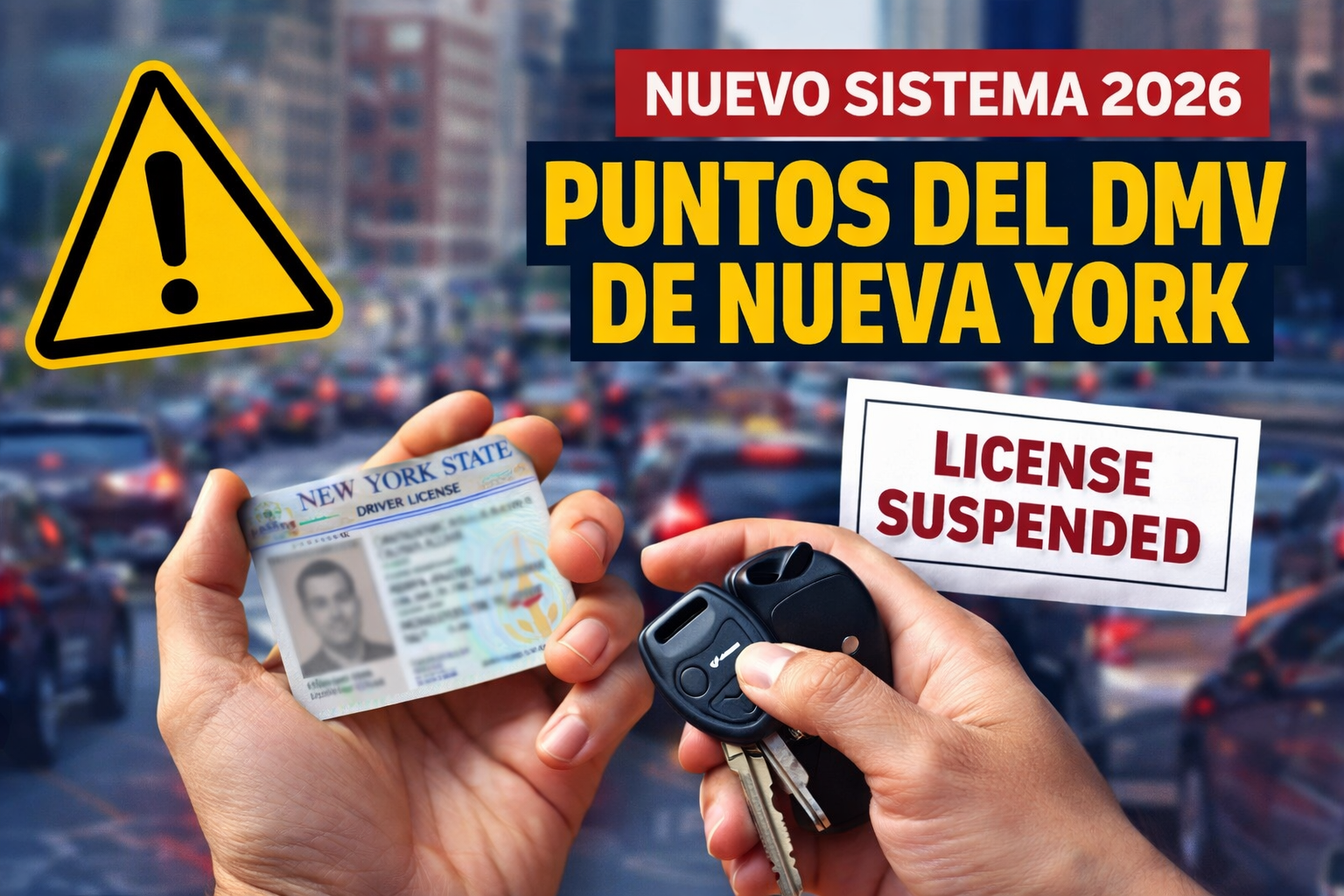 12 claves para entender el nuevo sistema de puntos del DMV de Nueva ...