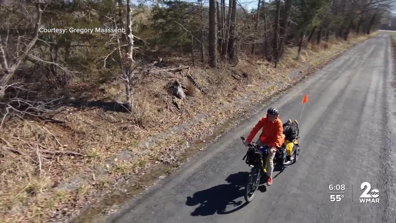 Cyclist's cross-country mission after life-changing nerve condition ...