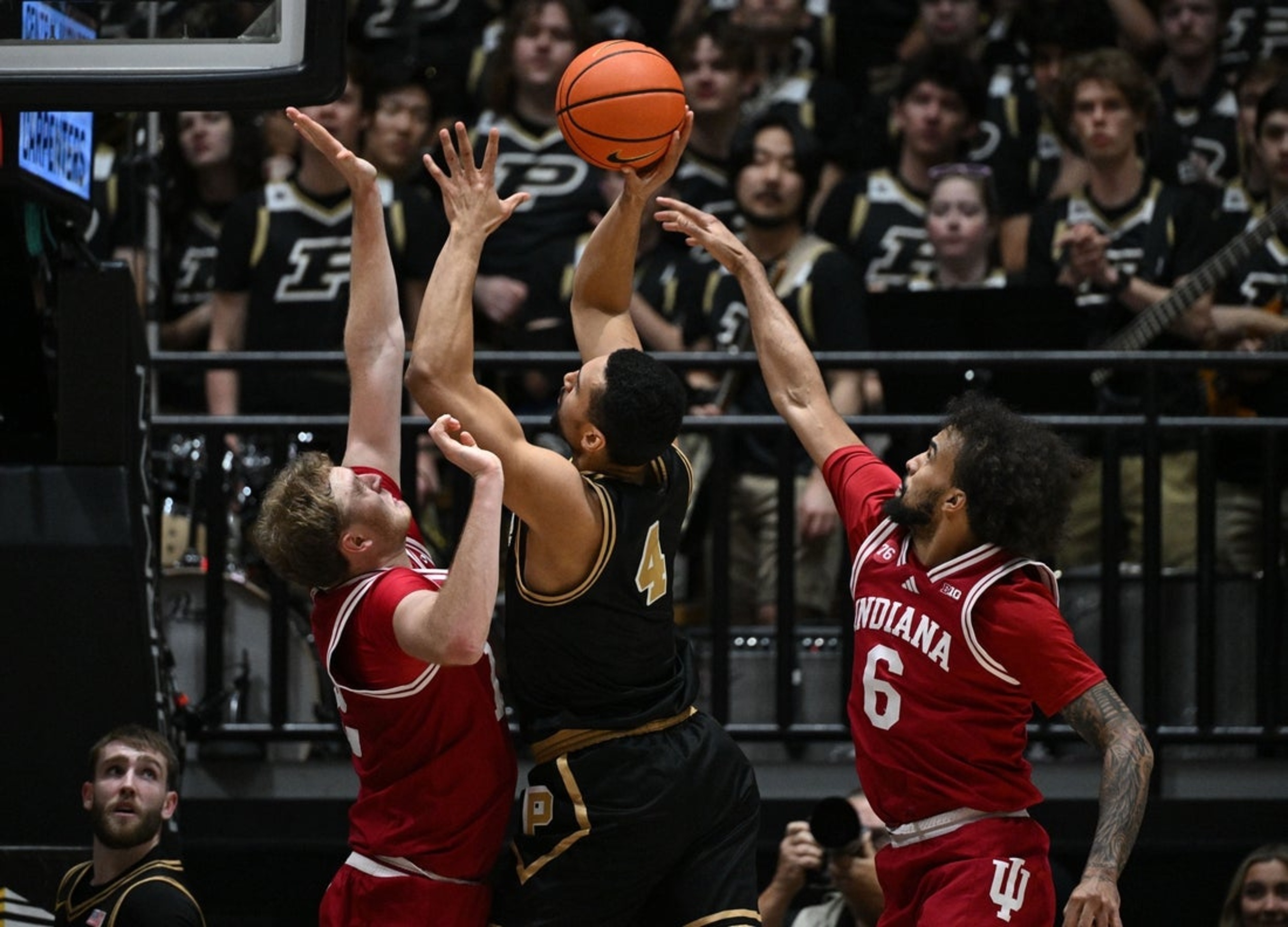 No. 7 Purdue's balance, hot shooting sink rival Indiana