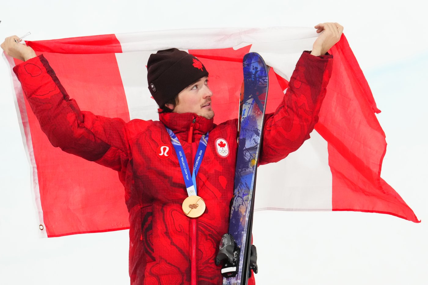 Canadian Brendan Mackay rises to the occasion to win Olympic freeski ...