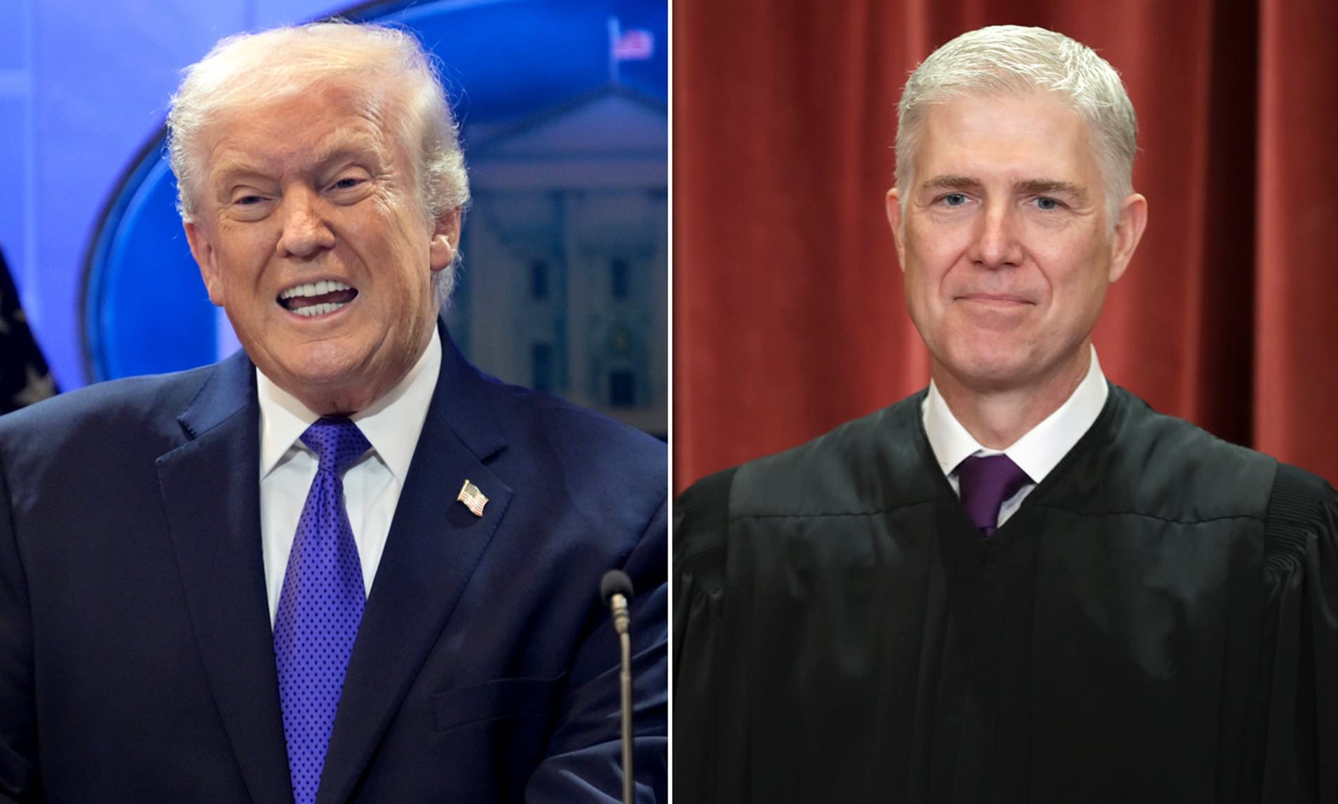 Savage message for Trump from justice he appointed is hidden in Supreme ...