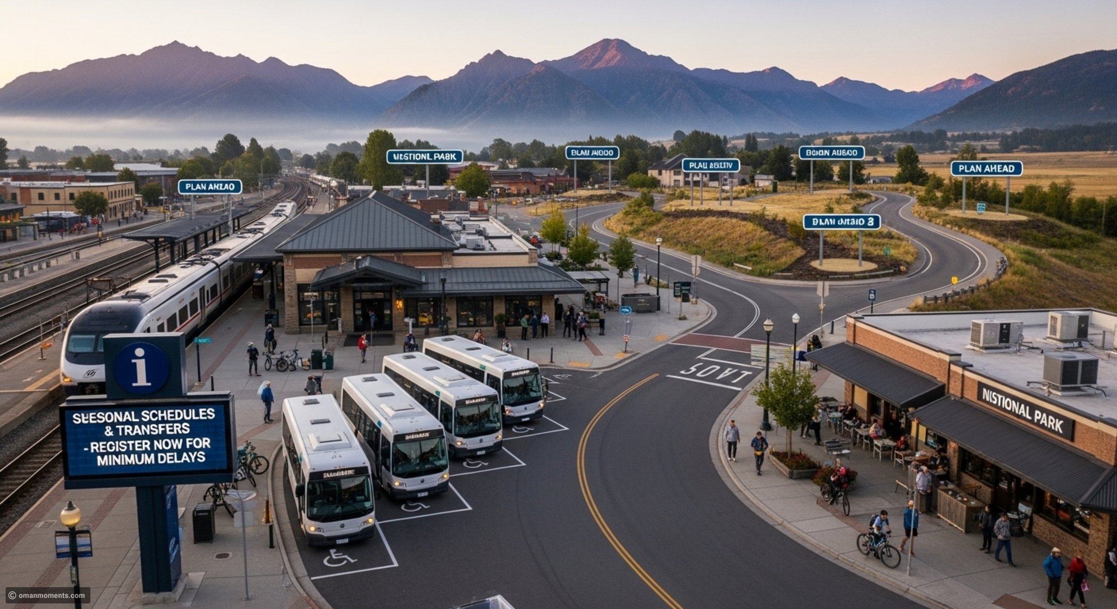 Six breathtaking national parks accessible by Amtrak train