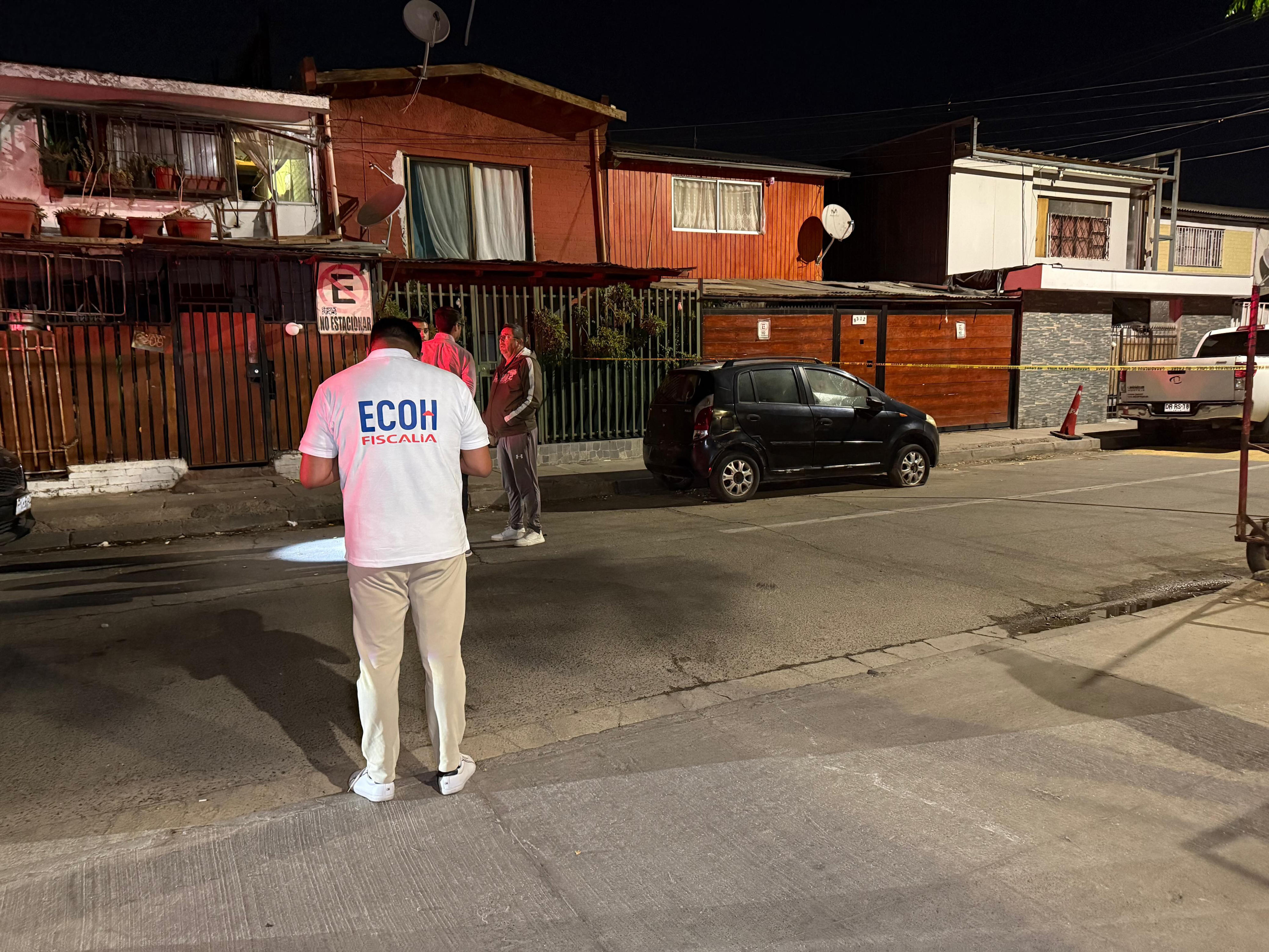 Hombre muere de un disparo en la cabeza luego de una riña en Pudahuel