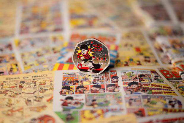 Famous comic character celebrated on new 50p coin