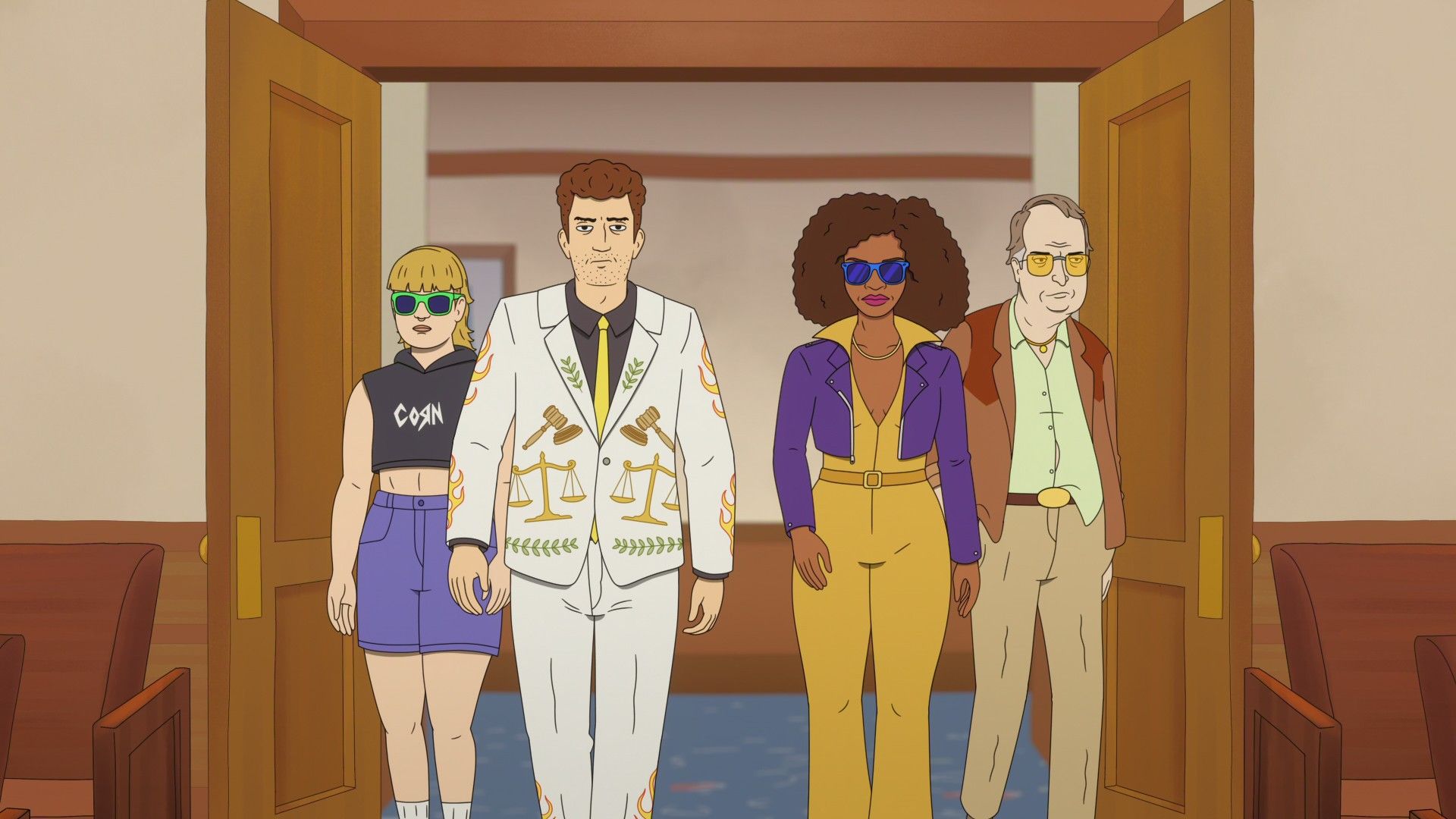 Netflix's new 10-part R-rated legal comedy debuts to stellar Rotten ...