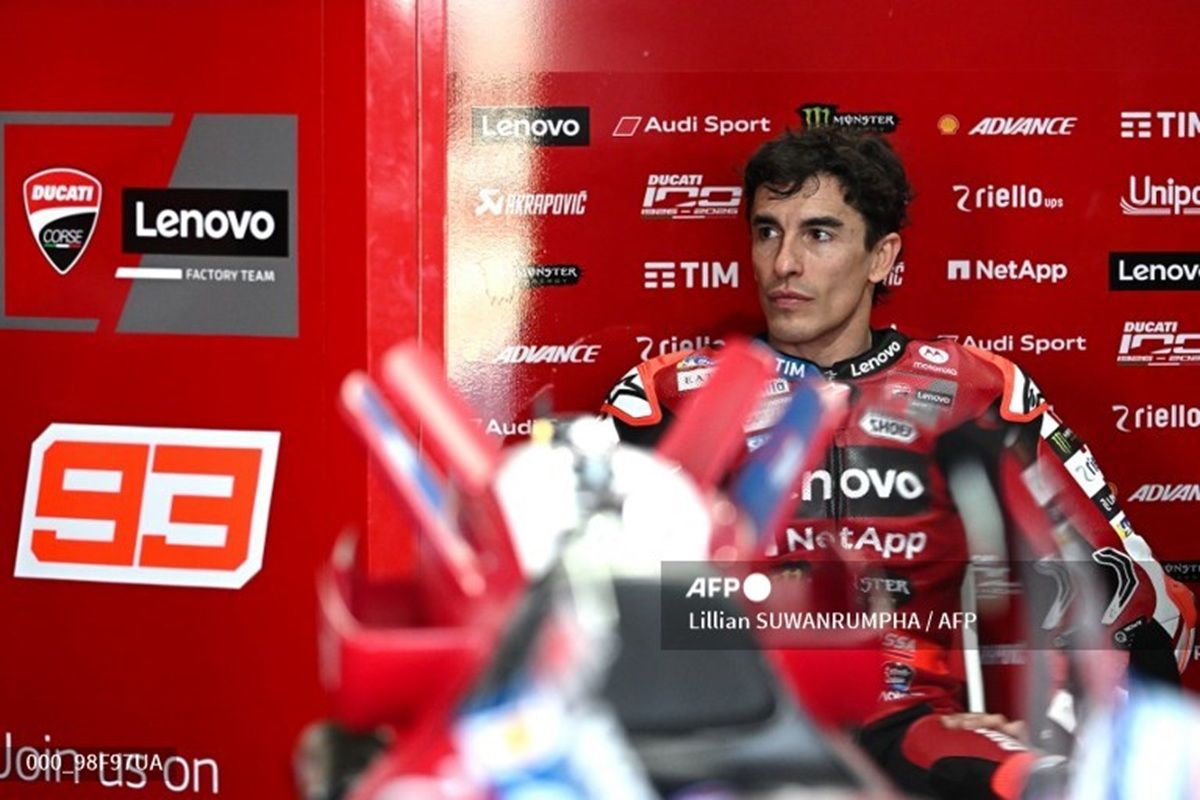 Penjelasan Marc Marquez tiga kali kecelakaan hingga batal simulasi di ...