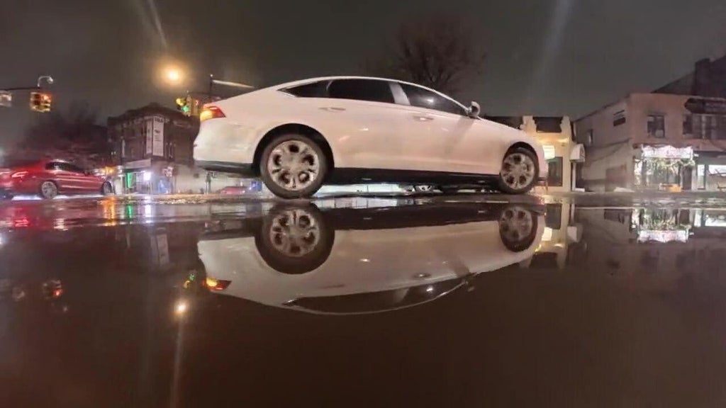 Queens residents fume over NYC's explanation for massive puddle that ...