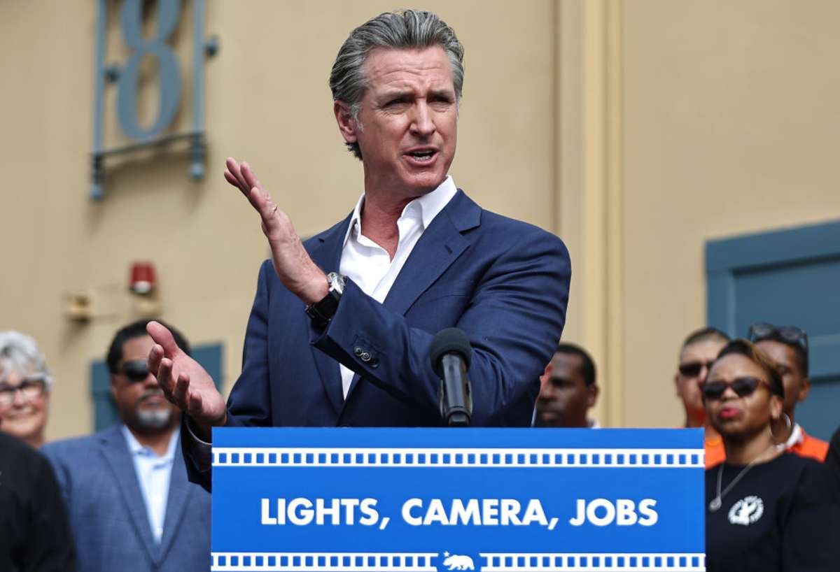 Gavin Newsom calls Trump 'weak, weak president' and attacks tariffs for ...