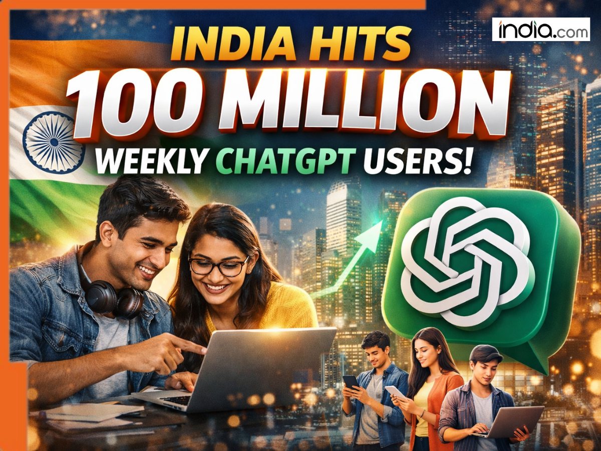 ChatGPT crosses 100 million weekly users in India - Gen Z emerges as ...