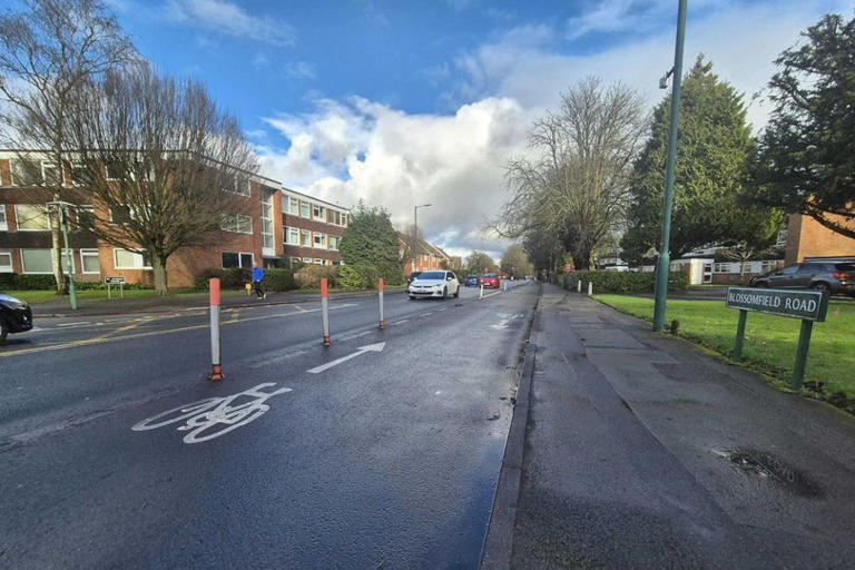 Fury over 'waste of space' Solihull road modification - but it will ...