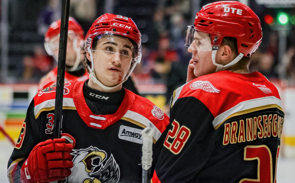 Hockey roundup: Griffins' Lombardi scores in OT; MSU's Martone nets hat ...