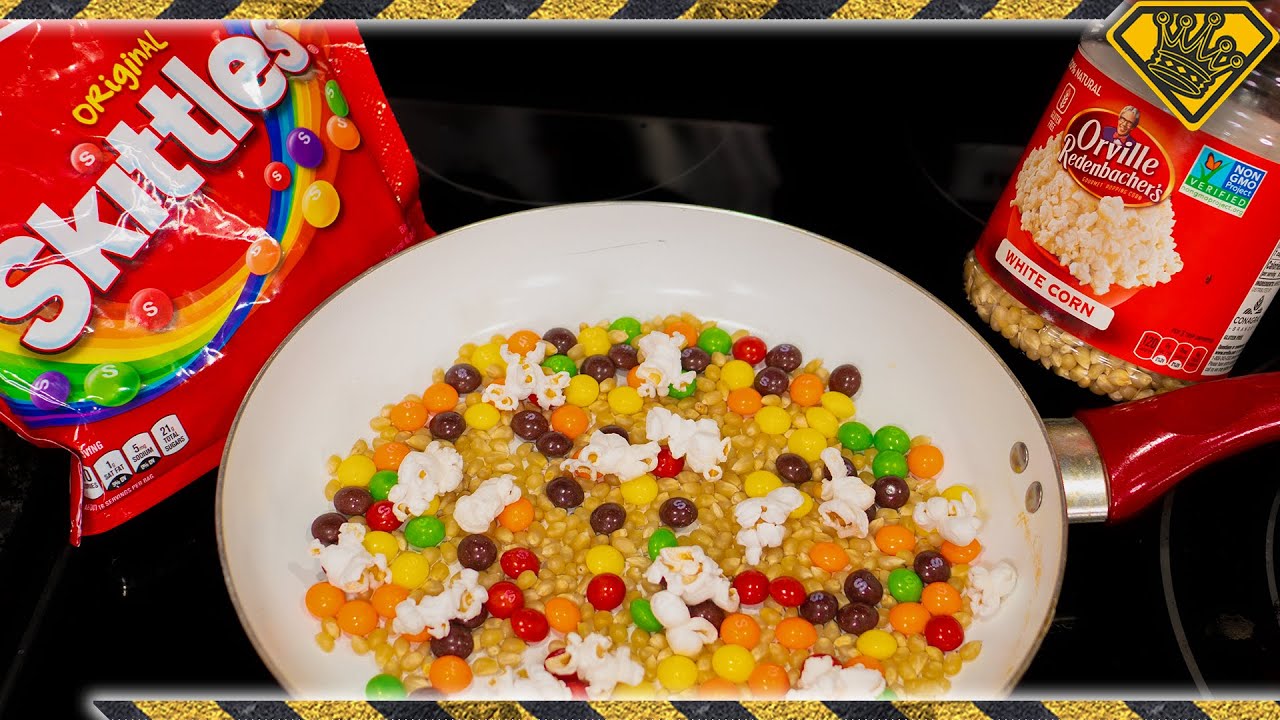 See how Skittles can actually transform your popcorn into a rainbow of ...