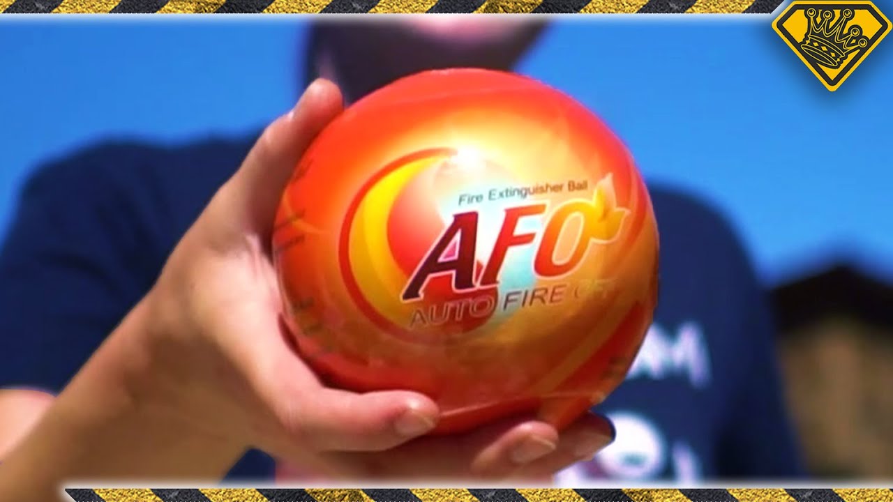 Testing the weirdest fire extinguishers on the market