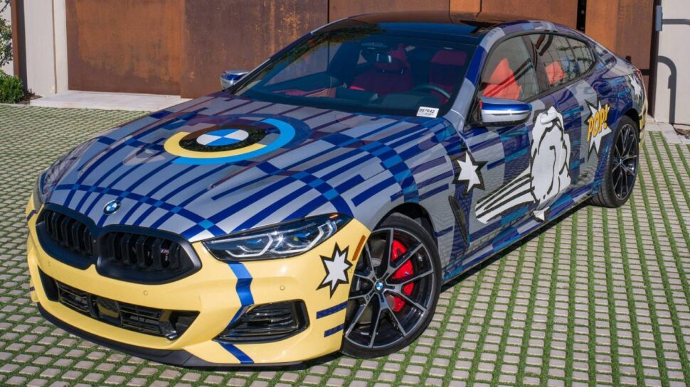 Exclusieve kans: koop een nieuwe BMW 8-serie Jeff Koons Art Car!