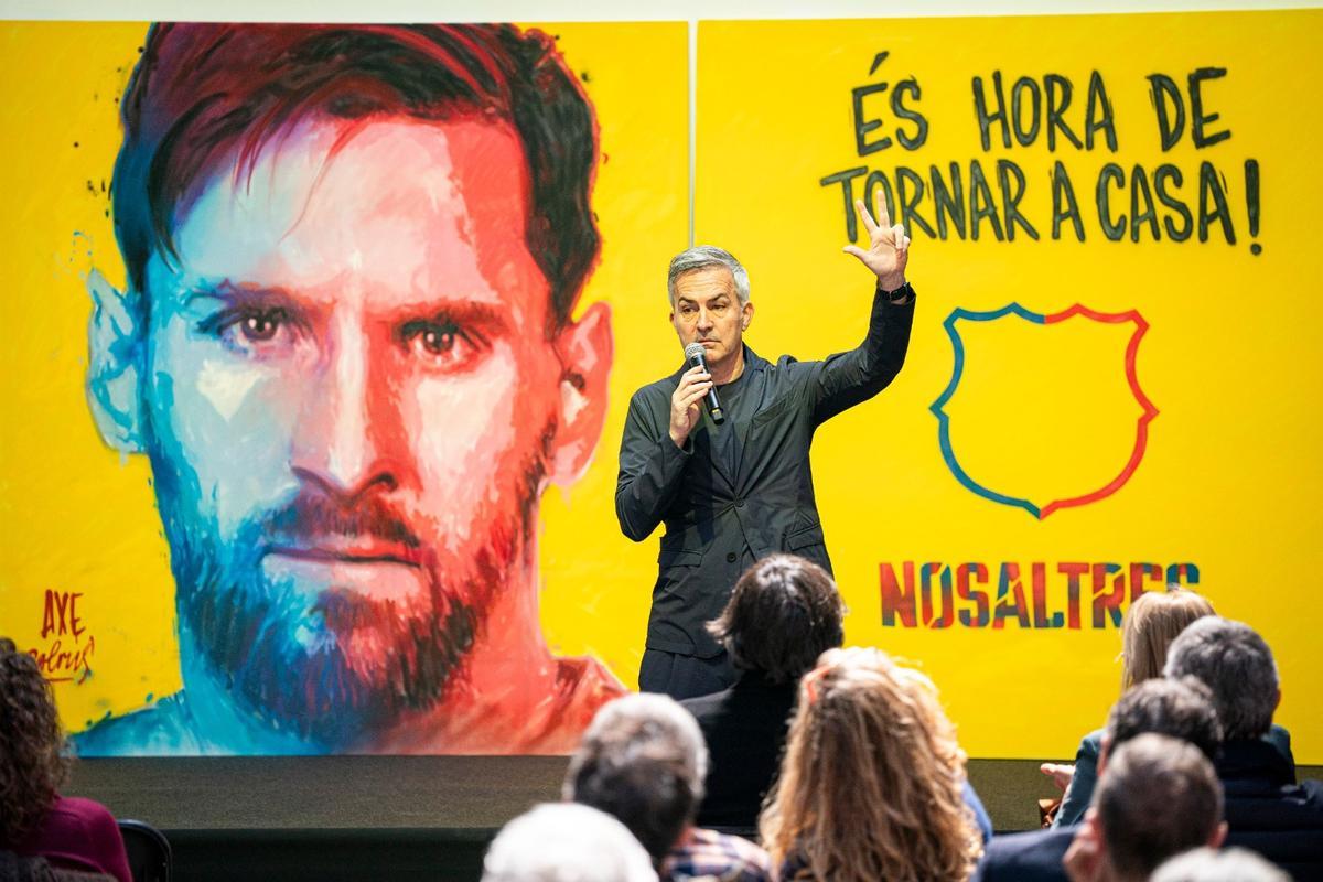 Víctor Font presenta su 'Proyecto Messi': "Leo se tiene que despedir ...